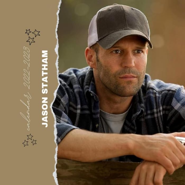 Buy Jàsôn Stàthàm 2022-2023 Calendar: English Actor Mini Planner July ...