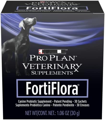 Amazon.com : Purina Fortiflora Canine Nutritional Supplement Box, 30 ...
