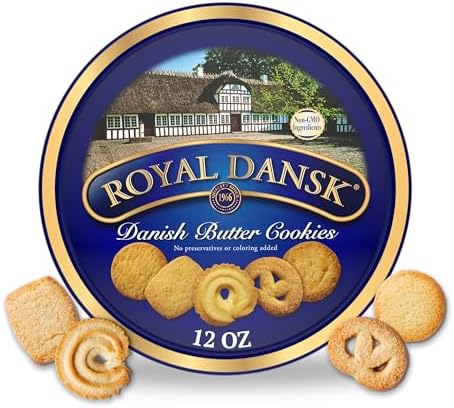 Amazon.com : Royal Dansk Danish Butter Cookies, Premium Assorted ...