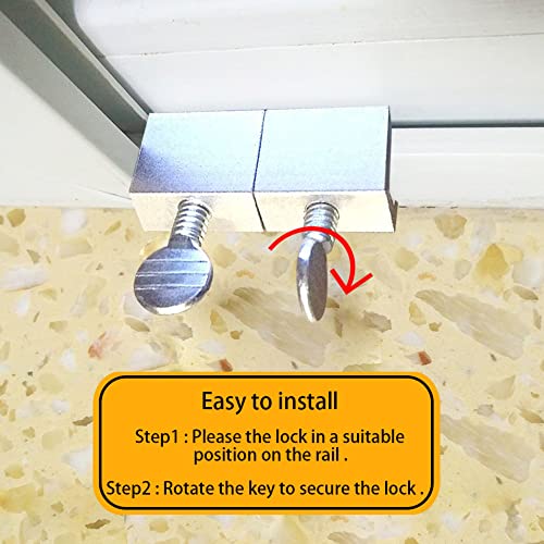Snapklik.com : 1st Choice Sliding Window Locks Aluminum Metal Window ...