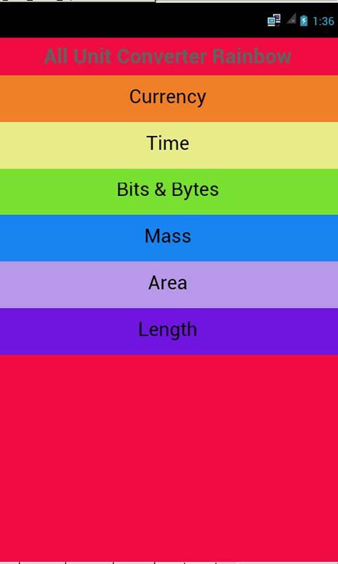 All Unit Converter Rainbow:Amazon.com:Appstore for Android
