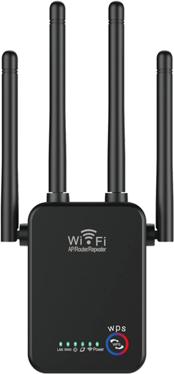 Amazon.com: WiFi Extender Internet Signal Booster and Amplifier up to ...