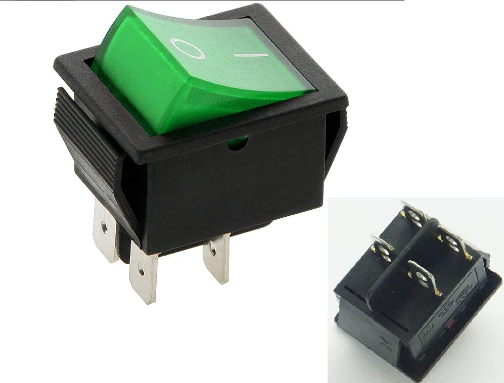 Iron Muscle Caravan Camper Green 240v rocker switch for Dometic ...