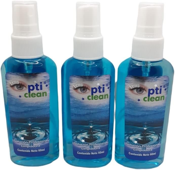 OptiClean (3 piezas) Limpiador especial Opticlean para lentes ...