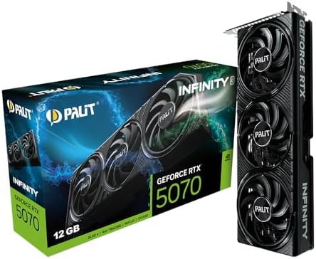 Palit RTX 5070 Infinity 3 12 GB GDDR7 12,288 MB: Graphics Cards: Amazon ...