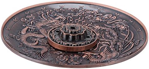 Amazon.com: Brass Plate Incense Holder Set- 3 in 1 Incense Burner - for ...