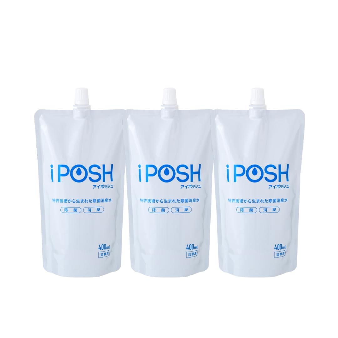 Amazon.co.jp: iPOSH（アイポッシュ）詰替パウチ 400ml 3本 : ドラッグストア