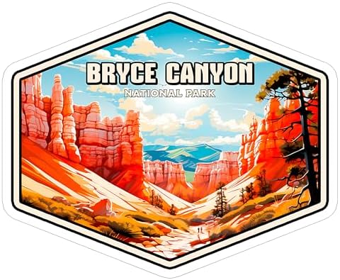 Amazon.com: Bryce Canyon National Park Utah Sticker Travel Weatherproof ...