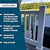 Amazon.com: Weatherables 4x4 Post Sleeve – Weatherproof Premium Outdoor ...