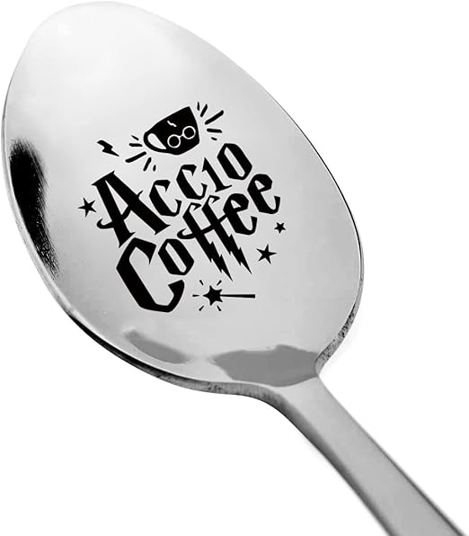 Amazon.com: XIKAINUO Magical Accio Coffee Spoon for Muggles and Wizards ...