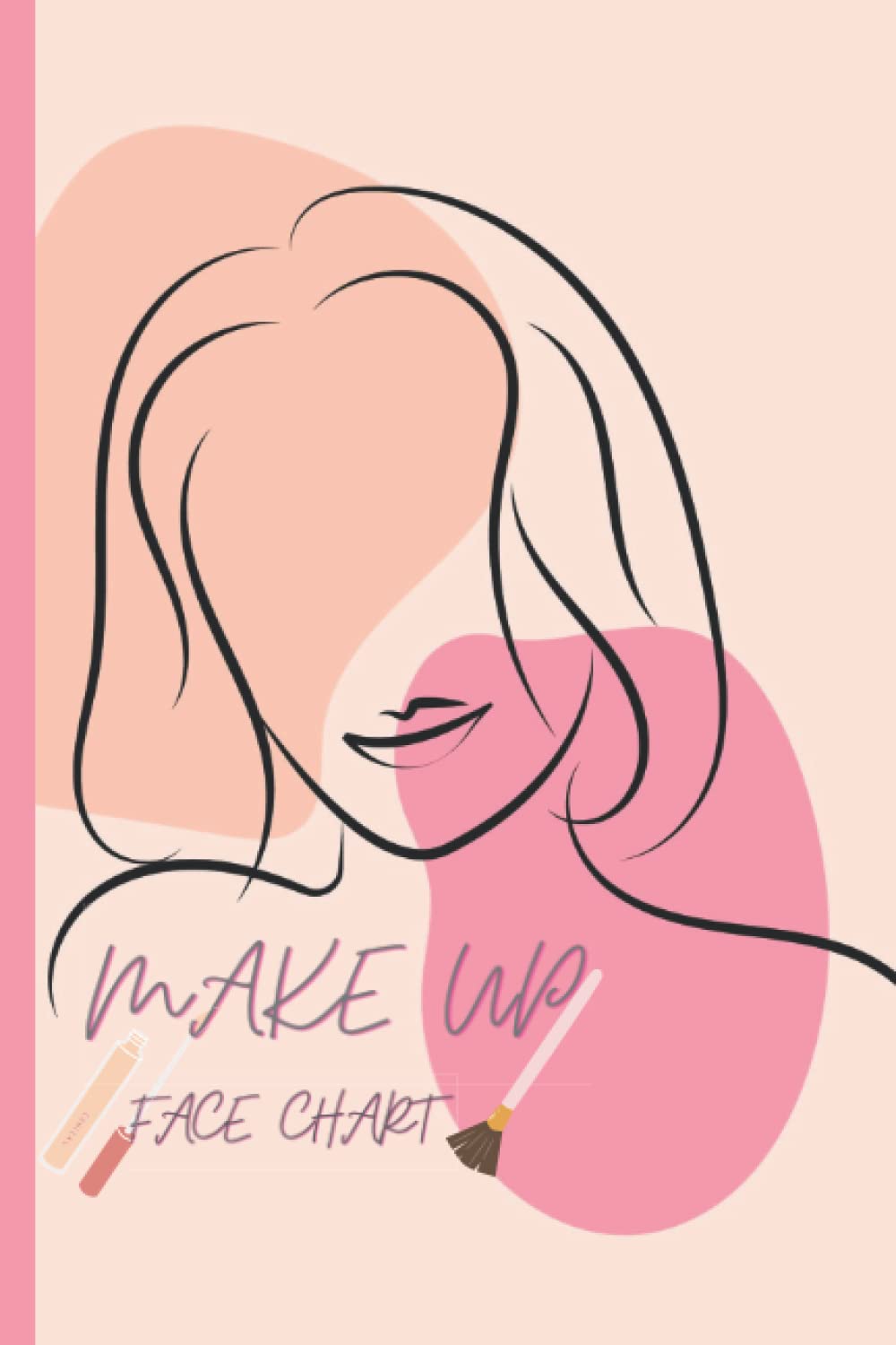 Buy MAKE-UP FACE CHART: blanko Make-up Vorlagen zum Ausmalen Gesicht Diagramme für Visagisten ...