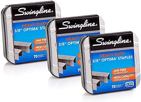 Amazon.com : Swingline High Capacity 2500 Ct (3 Pack) Silver Staples ...