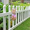 Amazon.com : PerGar Garden Statues Rabbit, Cute Resin Garden Statue ...