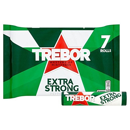 Amazon.com : Trebor Extra Strong Peppermint 7 x 41g : Grocery & Gourmet ...