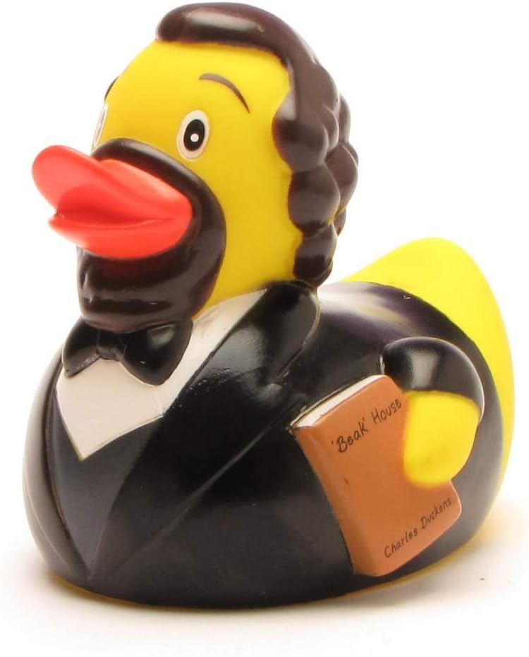 Amazon.com : DUCKSHOP I Rubber Duck I Bathduck I Charles Dickens : Toys ...