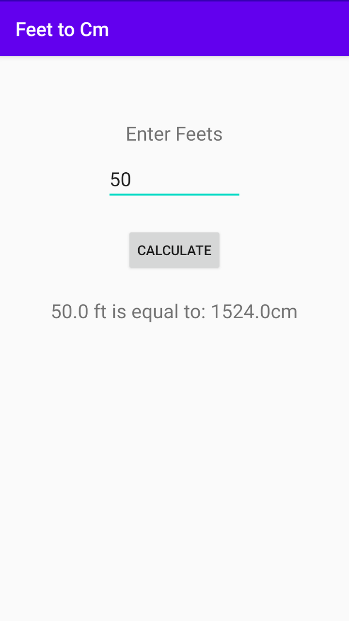 Feet to Centimeter Converter - cm to ft in 1 click - App on Amazon Appstore
