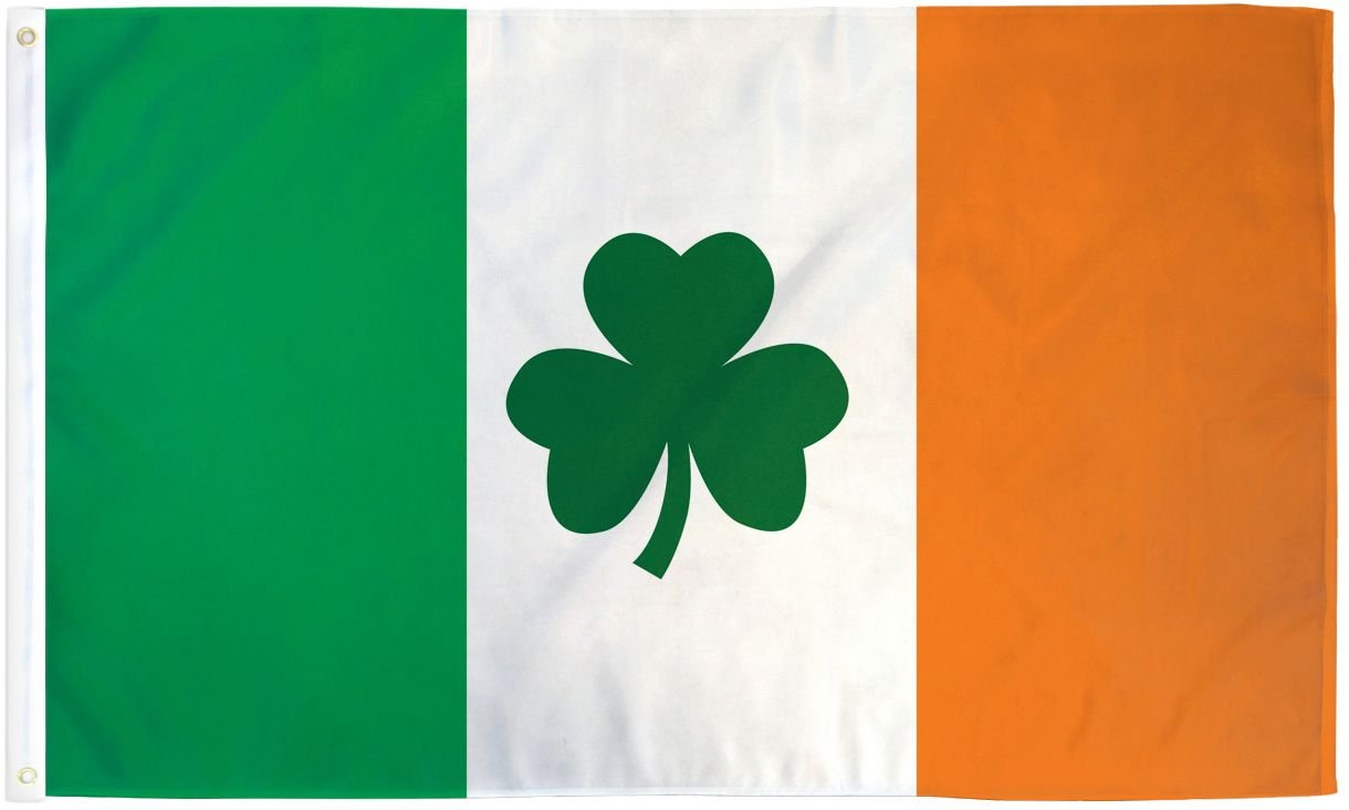 Celtic Irish Flag Shamrock