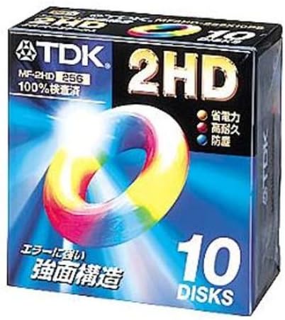 Amazon.co.jp: TDK 3.5インチ フロッピーディスク DOS/Vフォーマット10枚パック [MF2HD-BMX10PS] : パソコン・周辺機器