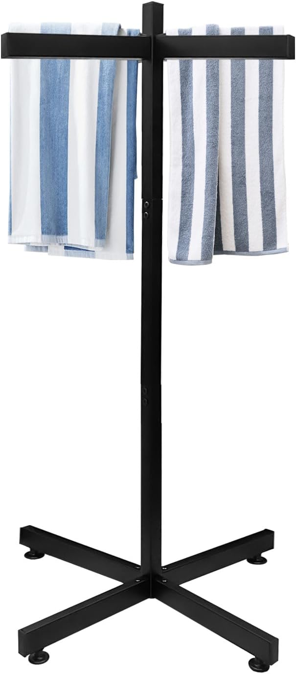 Amazon.com: Pool Helper 45 Inch Pool Towel Rack Outdoor Heavy Duty ...