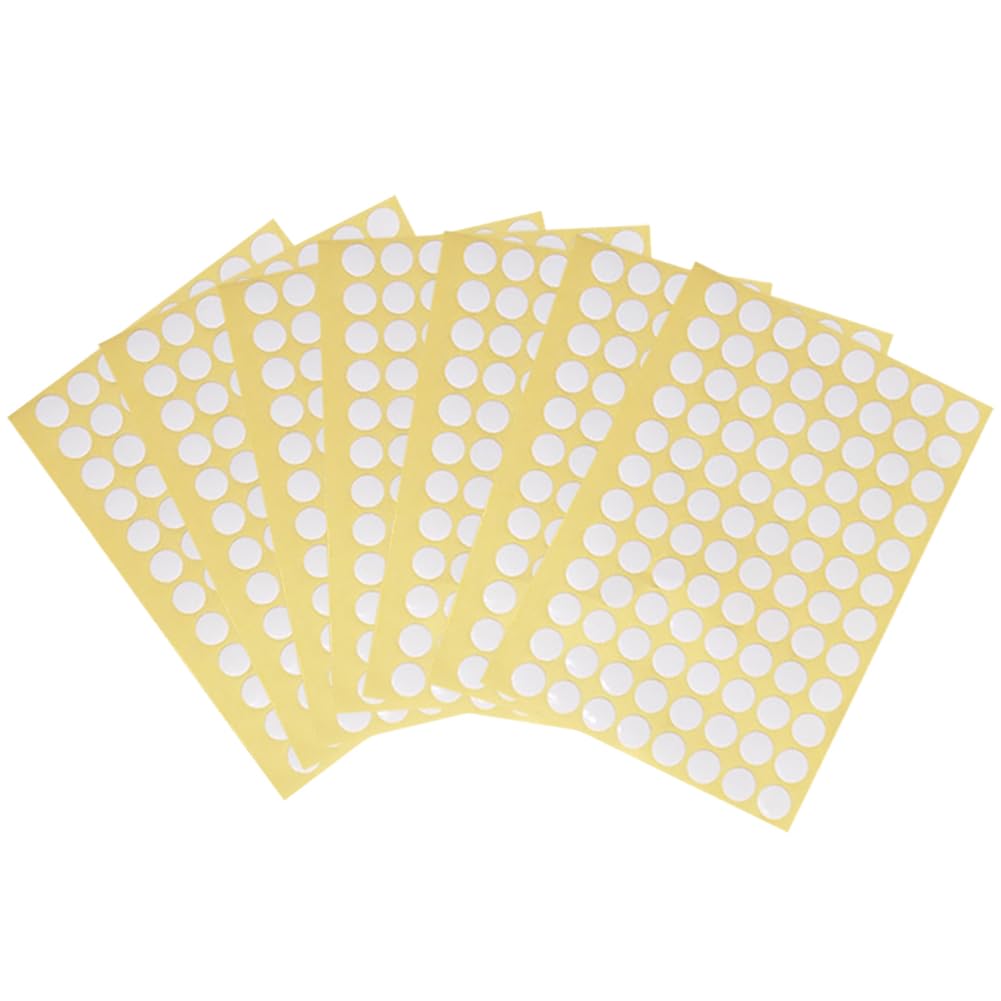 Amazon.com : 1920 Pcs 10mm Small Round Blank Dot Labels Self Adhesive ...