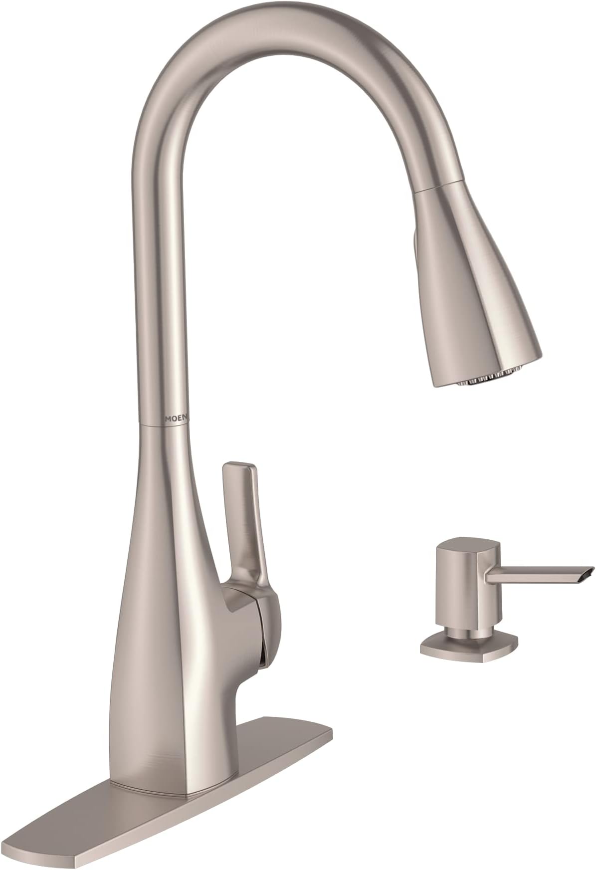 Moen Haelyn Spot Resist Stainless Single-Handle Pull-Down Sprayer ...