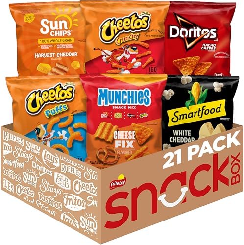 Amazon.com: Frito-Lay Cheesy Mix Variety Pack (Pack of 21)