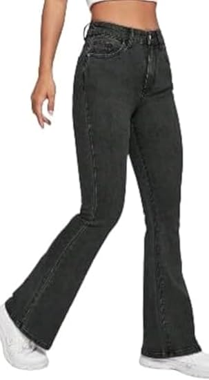 DALY Women's Charleston Jeans Lycra 34 Grey: Buy Online at Best Price ...