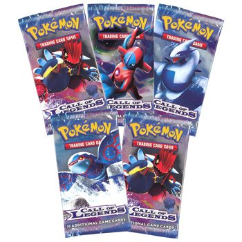 Buy Pokemon Cards - CALL OF LEGENDS - Booster Packs (5 pack lot) Online ...