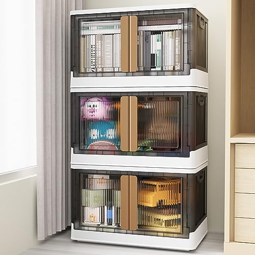 Amazon.com - Stackable Storage - Folding Storage Bins - Foldable ...