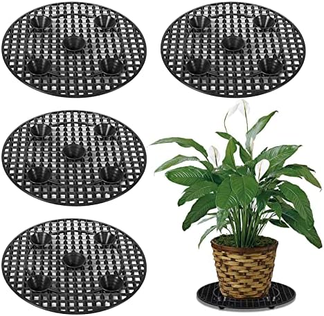 Amazon.com: TAICHEUT 20 Pack 11.8 Inch Plant Level Pot Elevator, Heavy ...