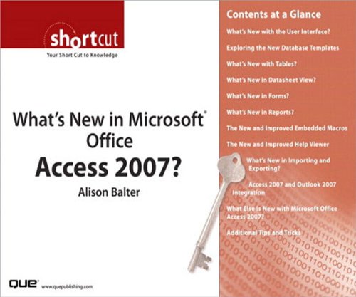 Amazon.com: What's New in Microsoft Office Access 2007? (Digital Short ...