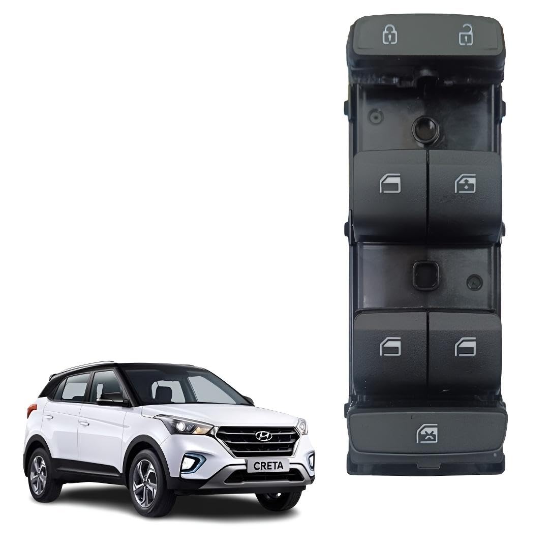 MODIFIED AUTOS Power Window Switch - Front Right Hand Driver Side, 18 ...