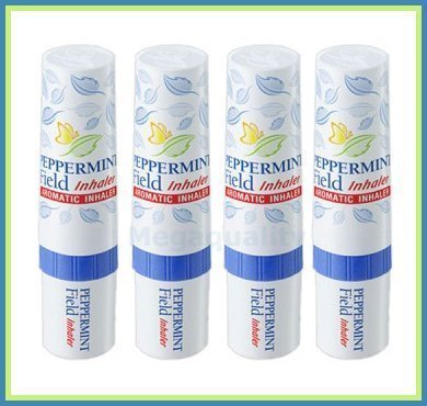 Buy 4 X Peppermint Field Aromatic Nasal Cold Dizzy & Sinus Congestion ...