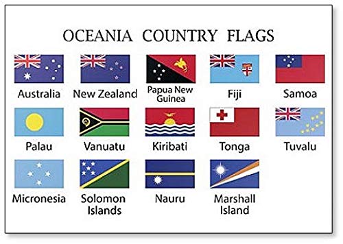 Oceania Flags