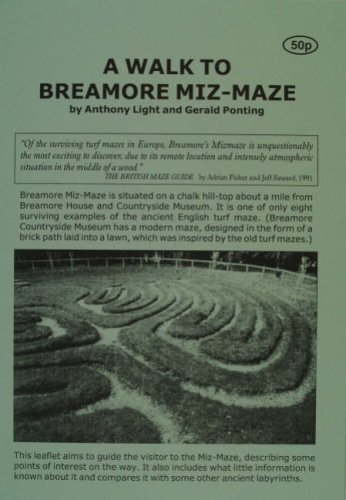 A Walk to Breamore Miz-Maze : Light, Anthony, Ponting, Gerald: Amazon ...