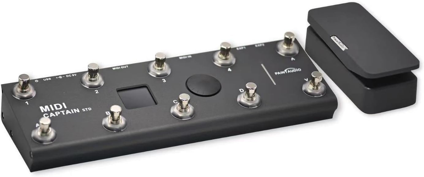 Paint Audio MIDI Captain Foot Controller with Dual Outputs Expression ...