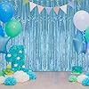 Amazon.com: Accevo 3Pack Light Blue Party Streamers 3.2x8.2 Feet ...