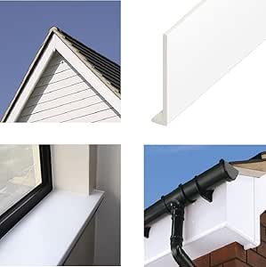 uPVC Fascia Boards Cover Capping Board White - Window Sill Cover Board ...