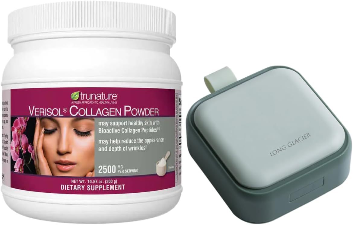 Amazon.com: LONG GLACIER Trunature Verisol Collagen Powder 2,500 mg ...