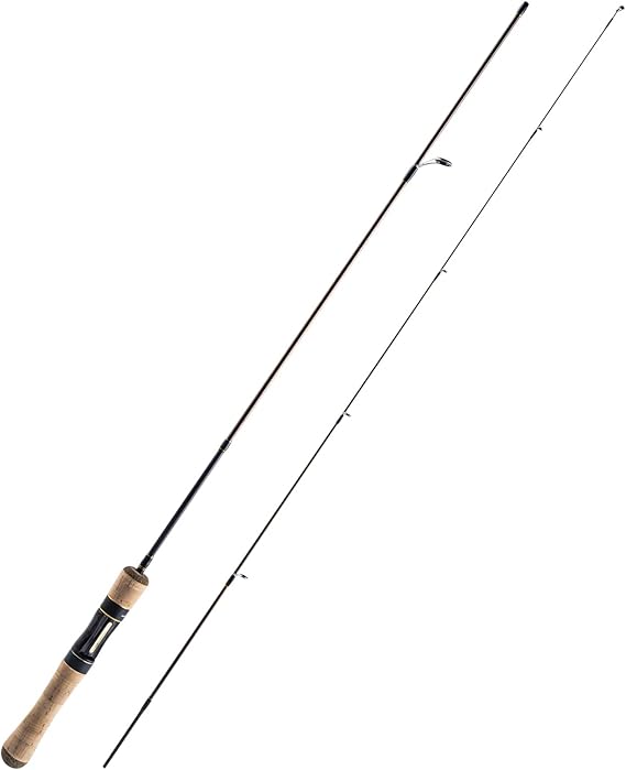 Amazon.com : Goture Cork Handle Ultra Light Fishing Spinning Rod,2 ...