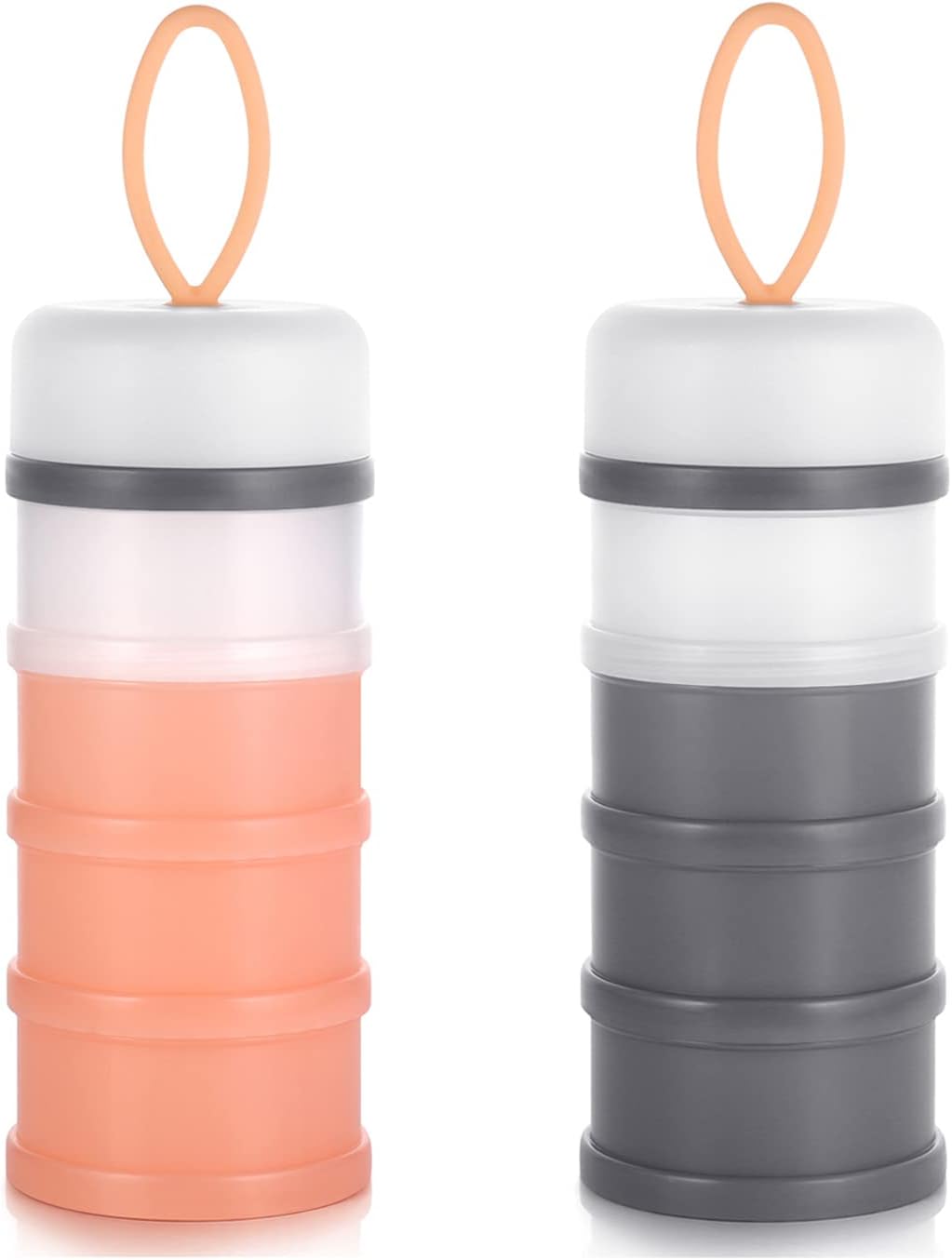 Amazon.com : Yafeco 2Pcs Stackable Formula Dispenser Bap Free ...