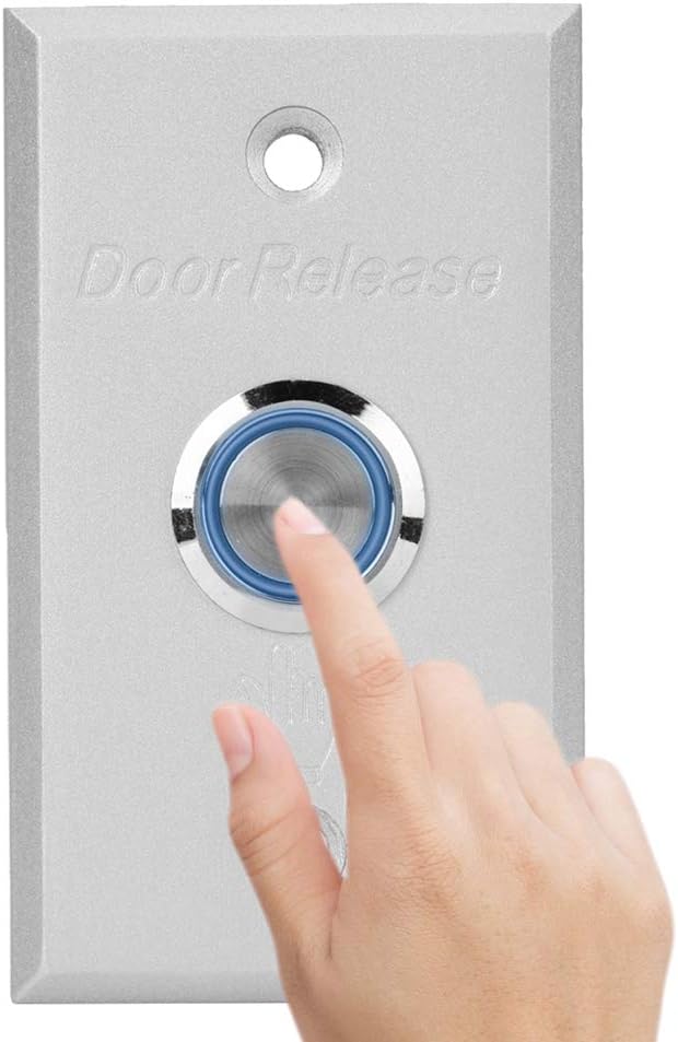 ACCESSPRO Botón de Salida sin Contacto con Sensor IR, Iluminado ...