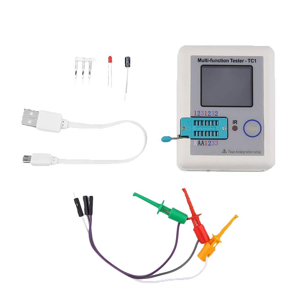 ARCELI LCR TC1 ESR Tester Transistor Inductance Capacitance Resistance ...