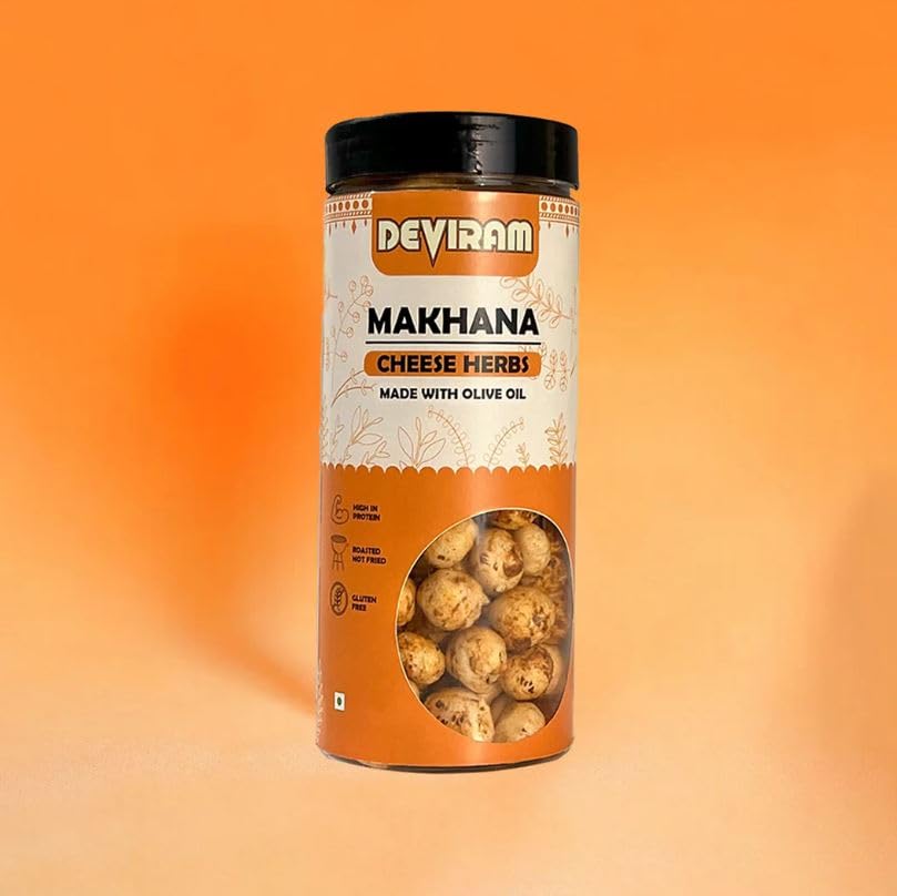 DEVIRAM Roasted Makhana Snaks - Premium Roasted Flavored Crunchy ...