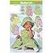 Butterick Patterns B5624 Size NB0 NB-Small-M Infants Dress Jumper ...