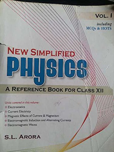 SL Arora simlified physics for class 12 CBSE : Amazon.in: Books