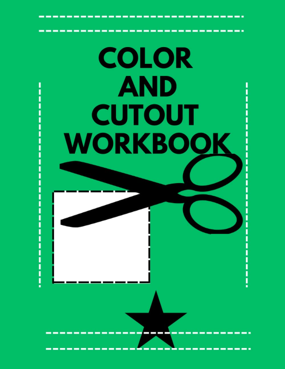 Color and Cutout Workbook: Color and Cutout Activity Book | Learn ...