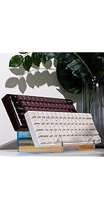 Amazon.com: SUEHIODHY 1-Tier Acrylic Keyboard Display Stand Colorful ...