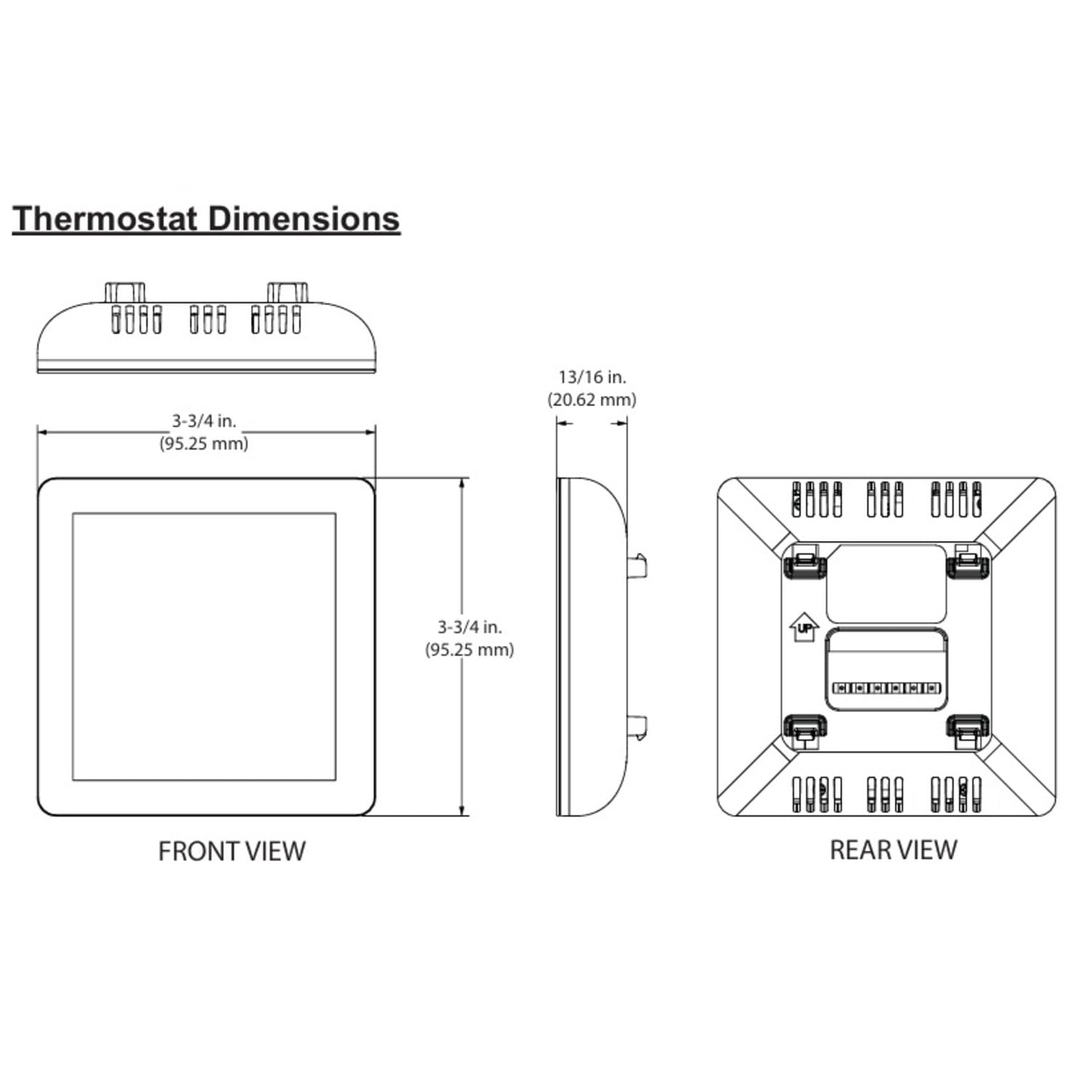 Alexa Compatible Thermostat Lennox L40 Smart WiFi Thermostat – Dual ...