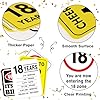 WERNNSAI 18th Birthday Party Decorations - 9PCS 18 Years Party Sign ...